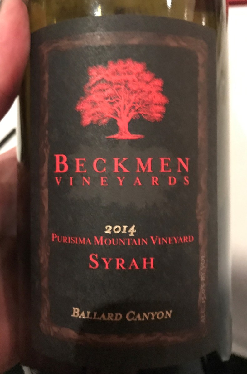 Beckmen Vineyards Winemaker Dinner